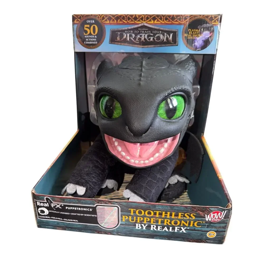 RealFX | Toys | New In Box How To Train Your Dragon Toothless ...